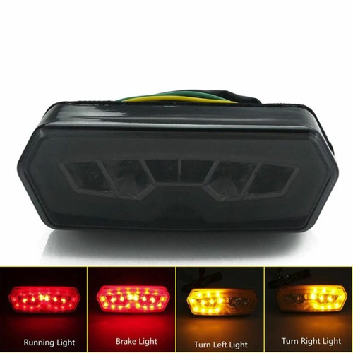 Motorcycle LED Rear Turn Signal Brake Tail Light For Honda Grom MSX125 ...