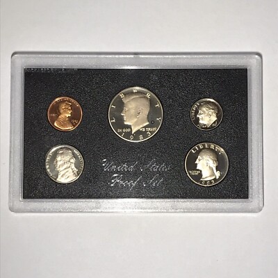 1983 United States Mint Proof Set Vintage Coins Antique Currency ...
