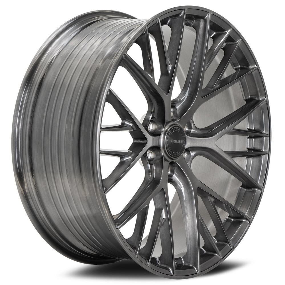 24" Velgen VFF-12 Titanium 24x10 Forged Wheels Rims Fits 2015-2023 Ford ...