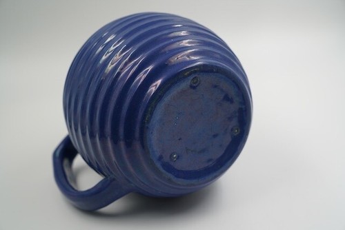 Vintage 1930's Bauer Pottery Ring Ware Cobalt Blue 2 Quart Pitcher | eBay