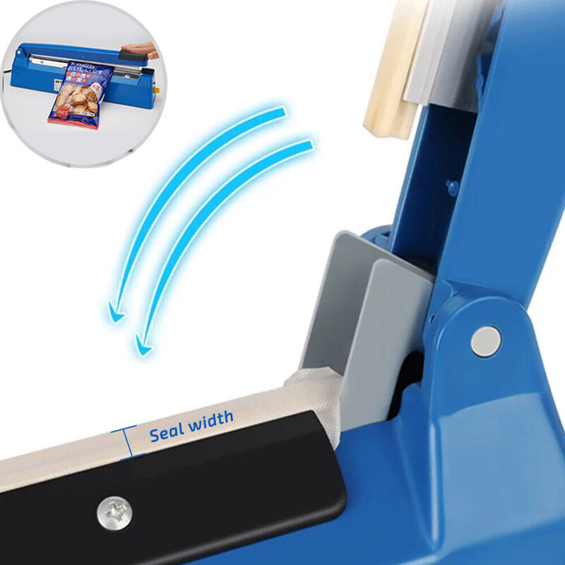 Metal&ABS Impulse Heat Sealer Sealing Plastic Bag Film Sealing Machine ...