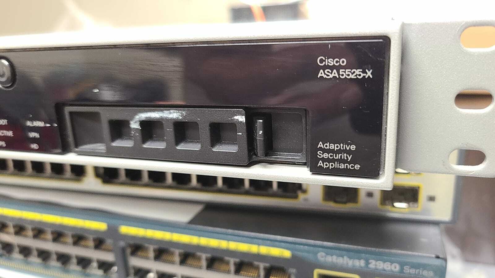 Cisco ASA 5525-X Adaptive Security Appliance ASAS5525 with Power Tested ...