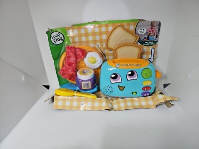 LEAP FROG. Yum-2-3 Toaster , Teal. Damage Box | eBay