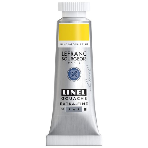 Linel Gouache Extra-Fine Tube 14 ml Jaune Japonais Clair Série 1 | eBay