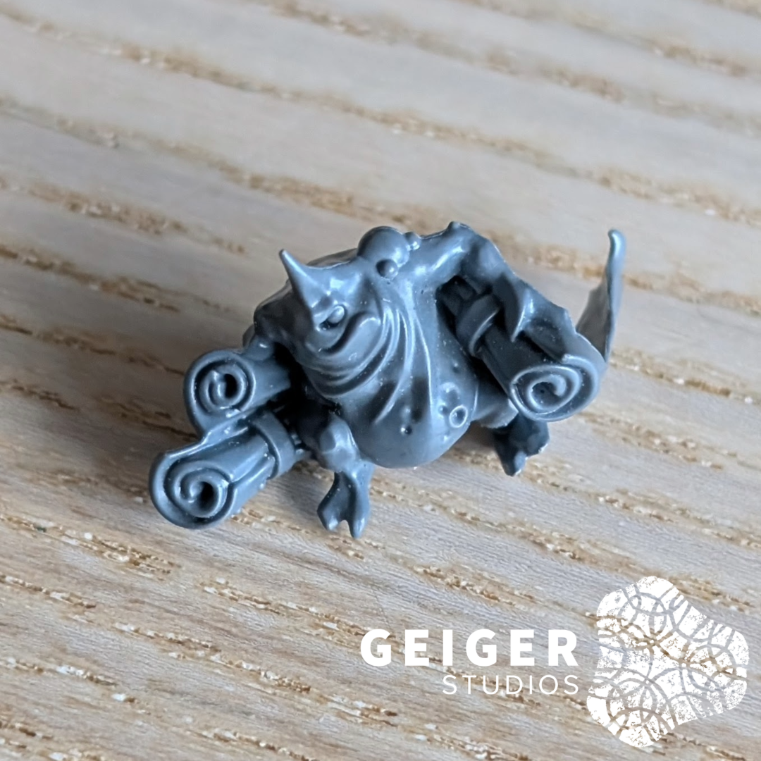 Warhammer 40K Nurgle Death Guard Bits | Tallyman Scribbus | Nurgling w ...