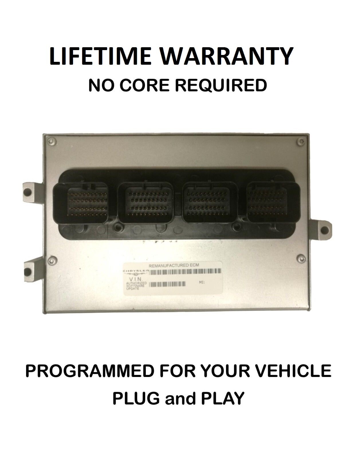 05094382AG 08 DODGE RAM 1500 PCM 4.7L MT PROGRAMMED ENGINE COMPUTER ...