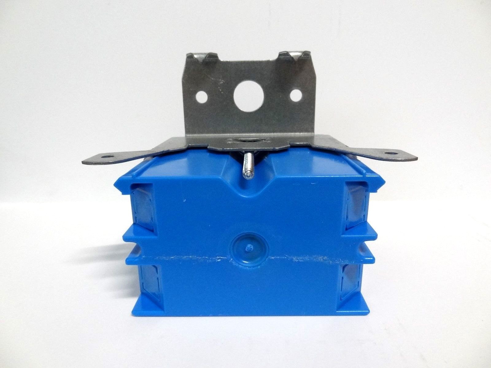 Carlon Old Work B121ADJ Zip Box 1-Gang Outlet Box 3-3/8" Depth PVC 21 ...