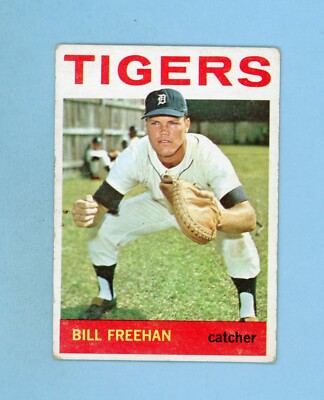 1964 Topps #407 Bill Freehan Detroit Tigers Baseball Card VG wrks | eBay