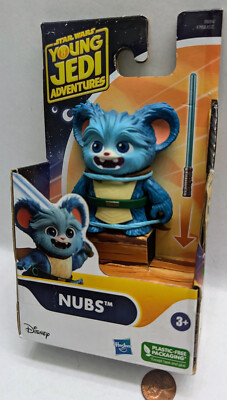 Disney.Star Wars:Young Jedi Adventures.NUBS w/ lightsaber.Jedi Action ...