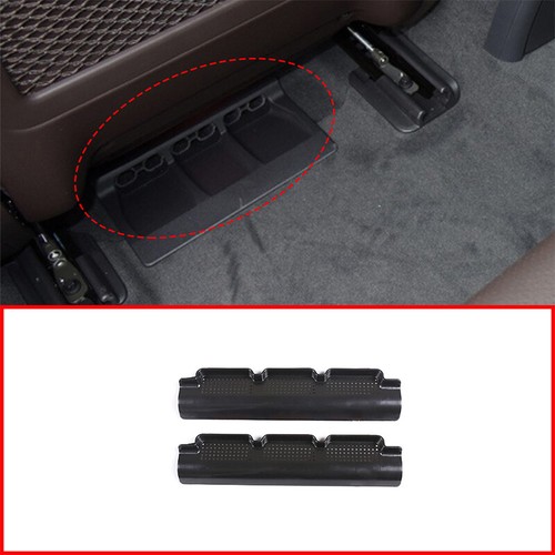 Black Rear Under Seat Air Outlet Dust Cover For Benz GLE W167 2020-2021 ...