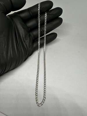 925 Sterling Silver 16in Chain Necklace Mens | eBay