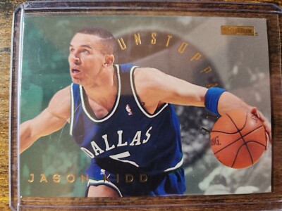 1995-96 Skybox E-XL Jason Kidd Unstoppable #6 Dallas Mavericks HOF | eBay