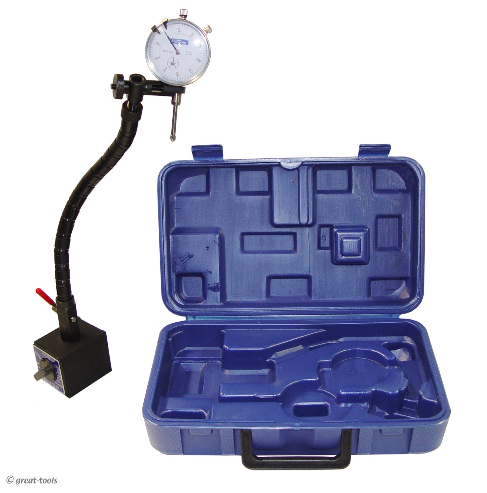 FLEX ARM DIAL INDICATOR SET – magnetic base – machinist tools ...