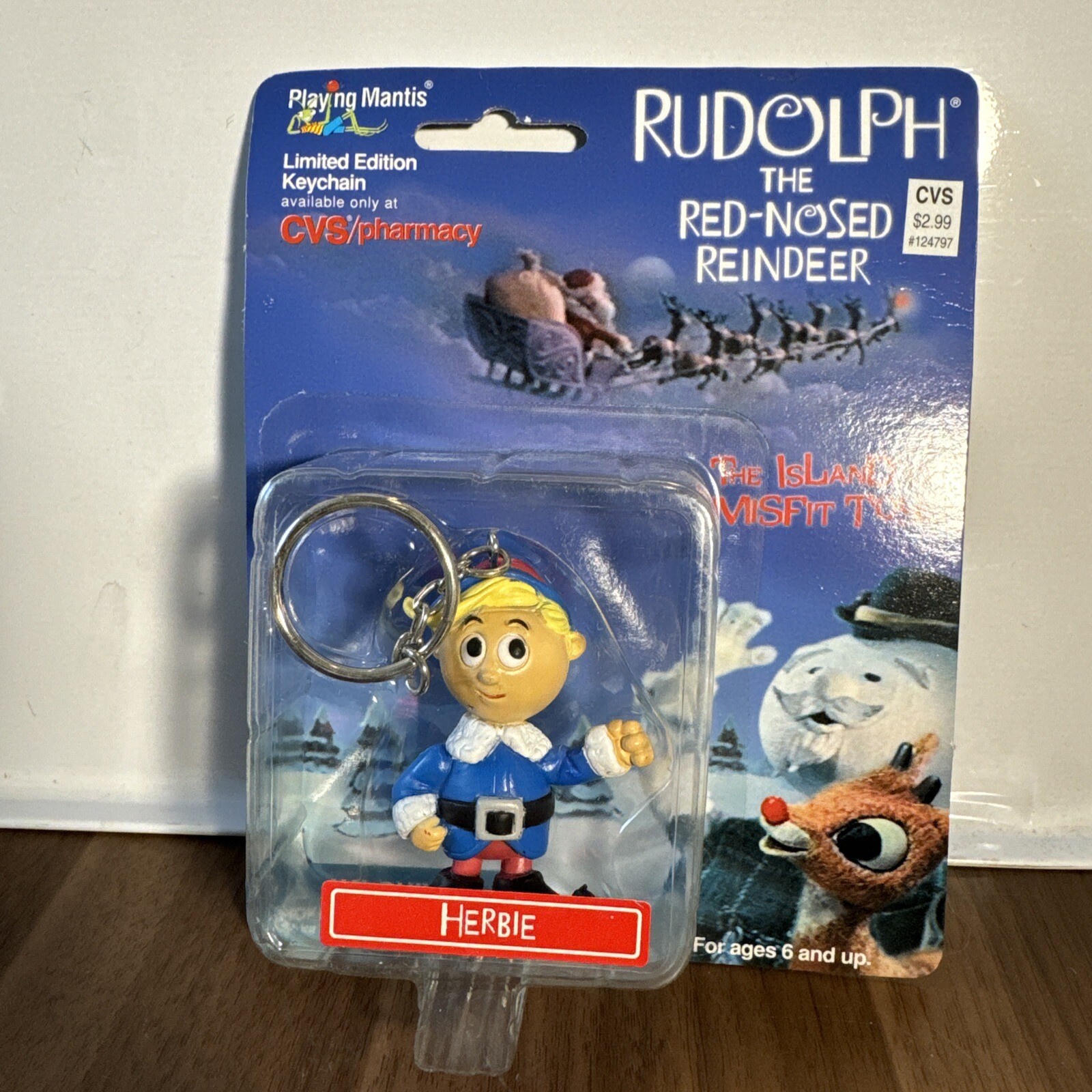 Herbie Elf Keychain Rudolph the Red Nosed Reindeer Movie 1999 new | eBay