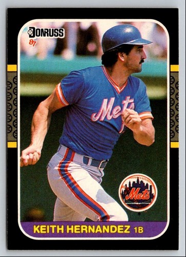1987 Donruss #76 Keith Hernandez New York Mets Baseball Card | eBay