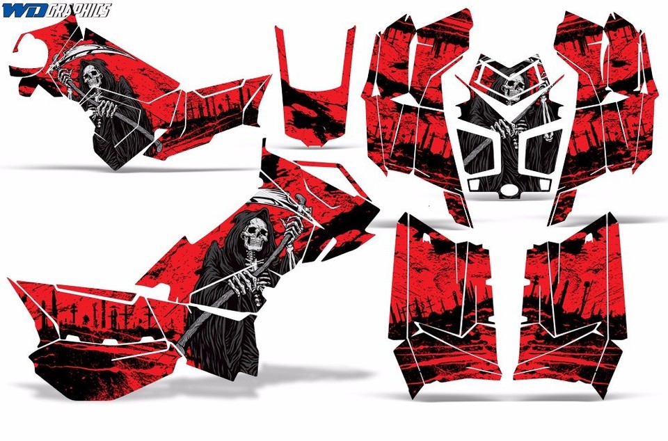 ATV Graphics Kit Decal For Polaris Scrambler 850XP 1000XP 13-22 REAP R ...