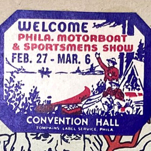1950s Old Bookbinder's Restaurant Menu Motorboat Sportsmen Show ...