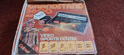 Adman Grandstand TVG 3600 MKII TV Game Vintage 1970s, Boxed, Untested ...