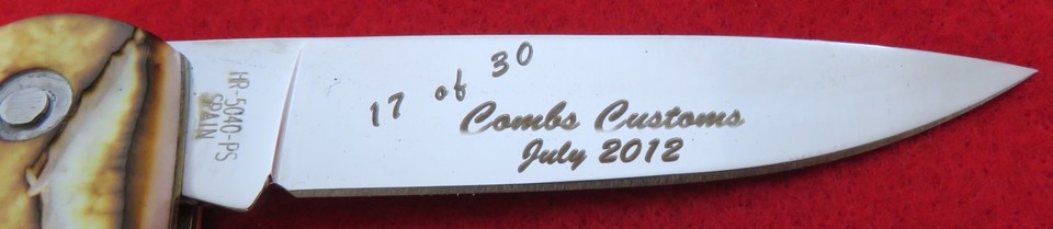 Hen & Rooster Knife Combs Customs The Aztec Knife July 2012 #17 of 30 ...