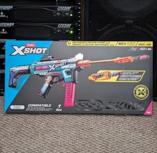 ZURU XSHOT Pro Motorized Piston Pump Spring Toy Half Dart Blaster for ...