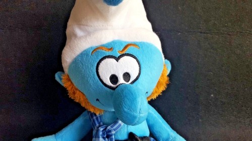 The Smurfs Plush Toy Gutsy Smurf Scottish Smurf Kilt 14" Stuffed Animal ...