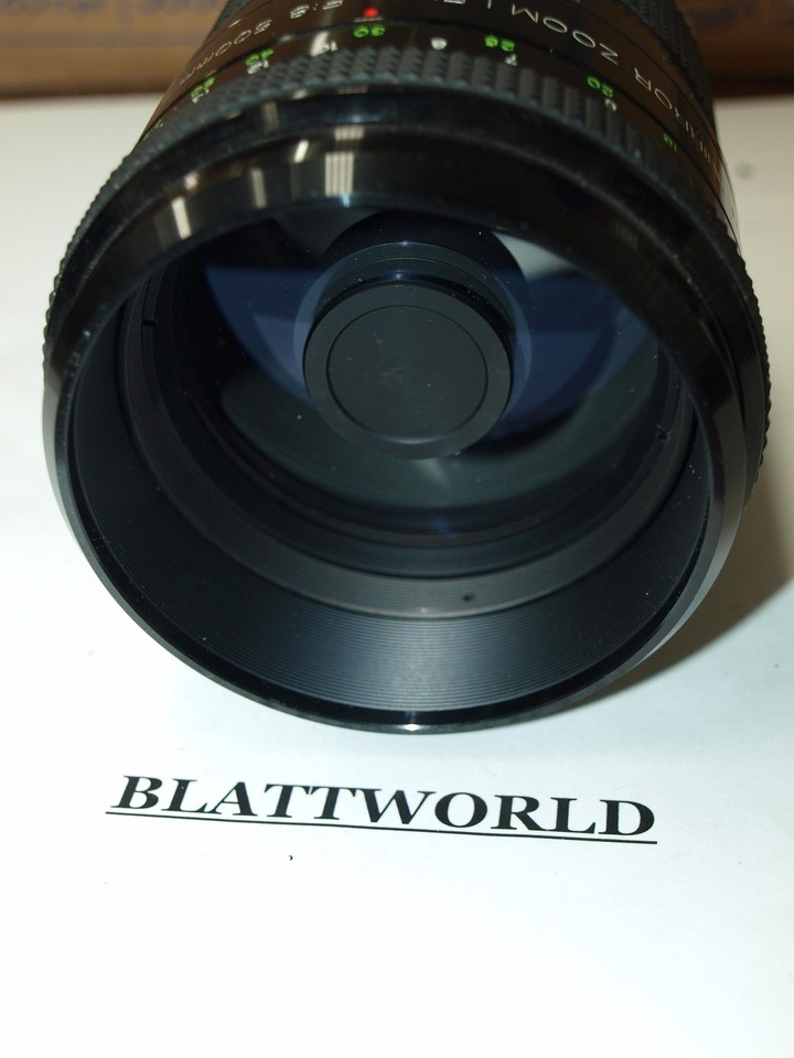 CAMBRON 500-800mm F8.0-12.0 ZOOM MIRROR LENS for Mirrorless DIGITAL ...