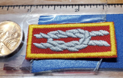 BSA Doctor of Commissioner Science Award, leader knot, RARE | eBay