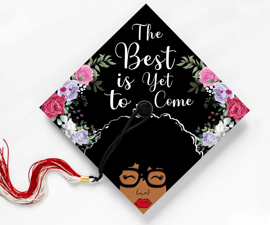 Personalized Graduation Cap The Best Is Yet To Come Custom Edible