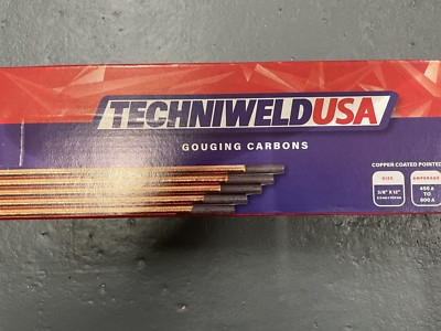 Carbon Arc Rods 9.5mm x 305mm 10 off Gouging Carbons. Techniweld USA ...