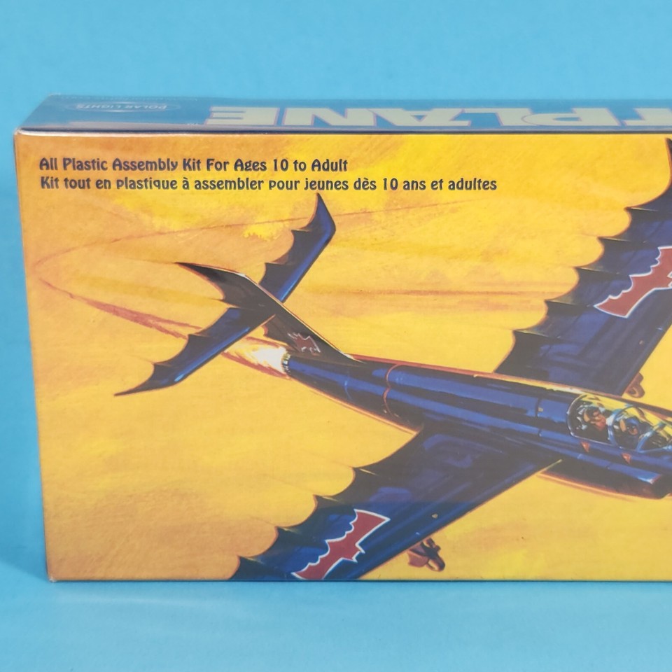 Batman Batplane Plastic Model Kit #6905 by Polar Lights 2002 Skill ...