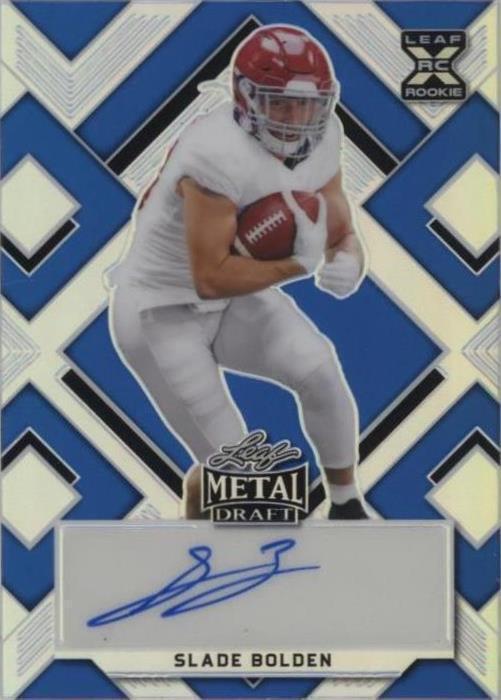 2022 Leaf Metal Draft - Slade Bolden #BA-SB1 Blue Prismatic /30 (AU, RC ...
