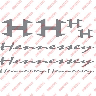 Hennessey Logo Decal Dodge Mustang F150 Yukon Escalade Camaro Chevy ...