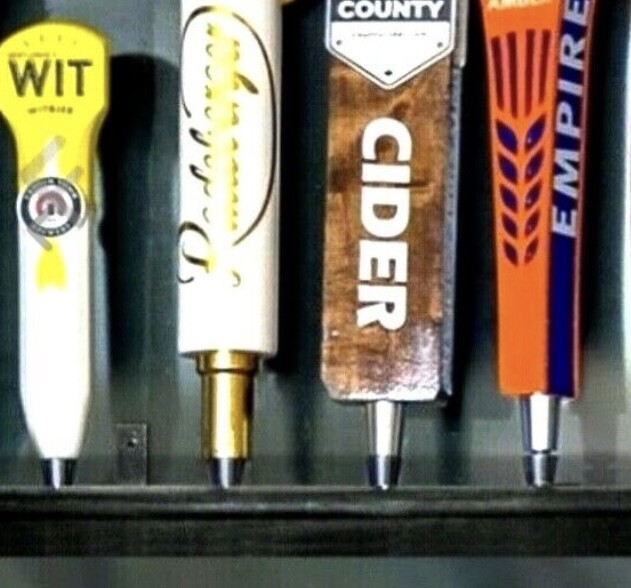 Wall mounted BEER TAP HANDLE DISPLAY HOLDS 4 TAPS INCLUDES BRACKETS | eBay