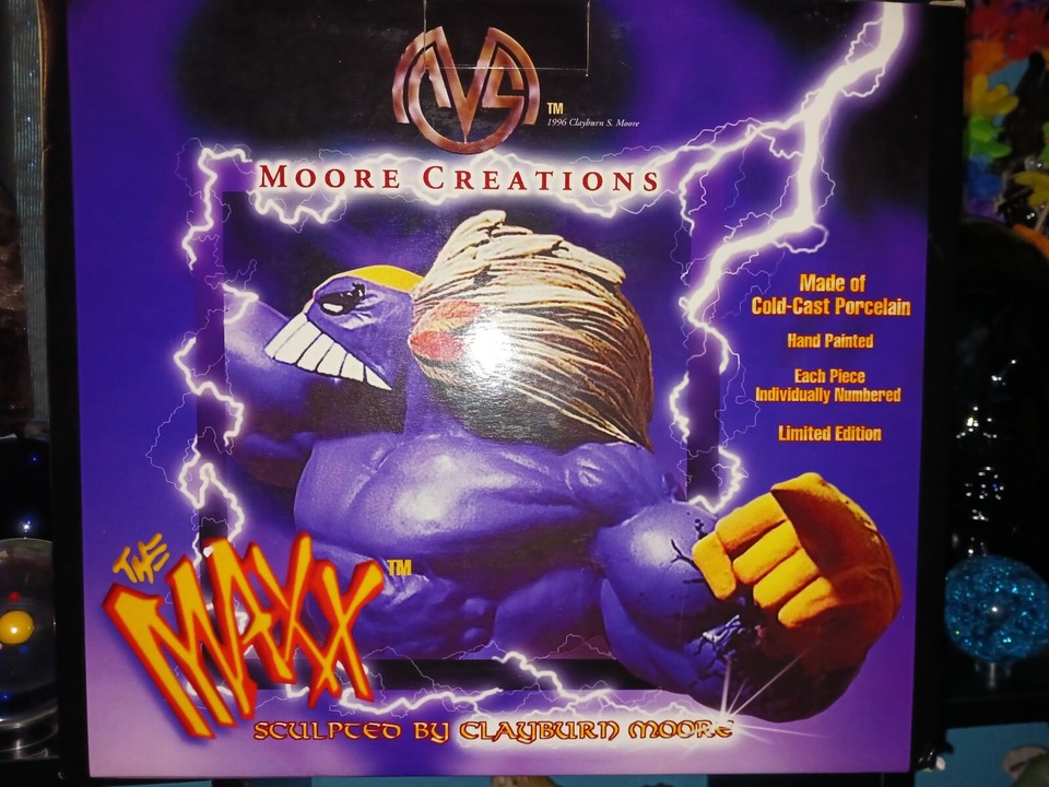 The MAXX STATUE Clayburn Moore Creations MTV #390/3500 Sam Kieth Image ...
