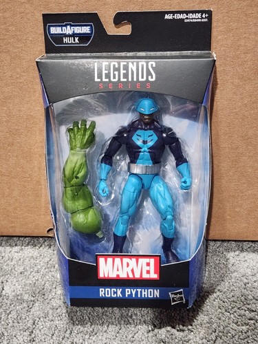 Marvel Legends Rock Python W/Hulk BAF piece Damaged Box | eBay