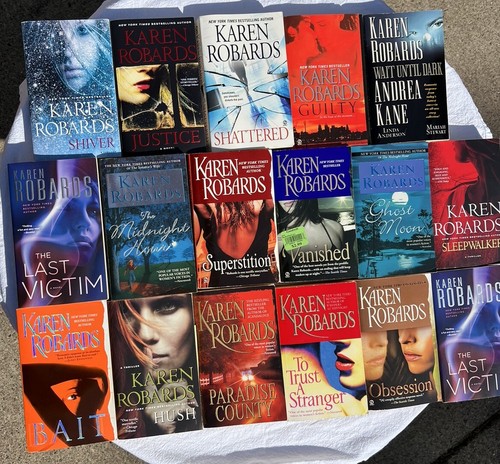 Karen Robards Lot Of 21 Romantic Thriller Books | eBay