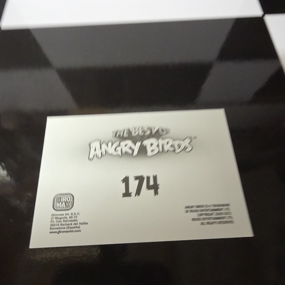 The Best Of Angry Birds Giromax 2013 Sticker # 174 | eBay UK