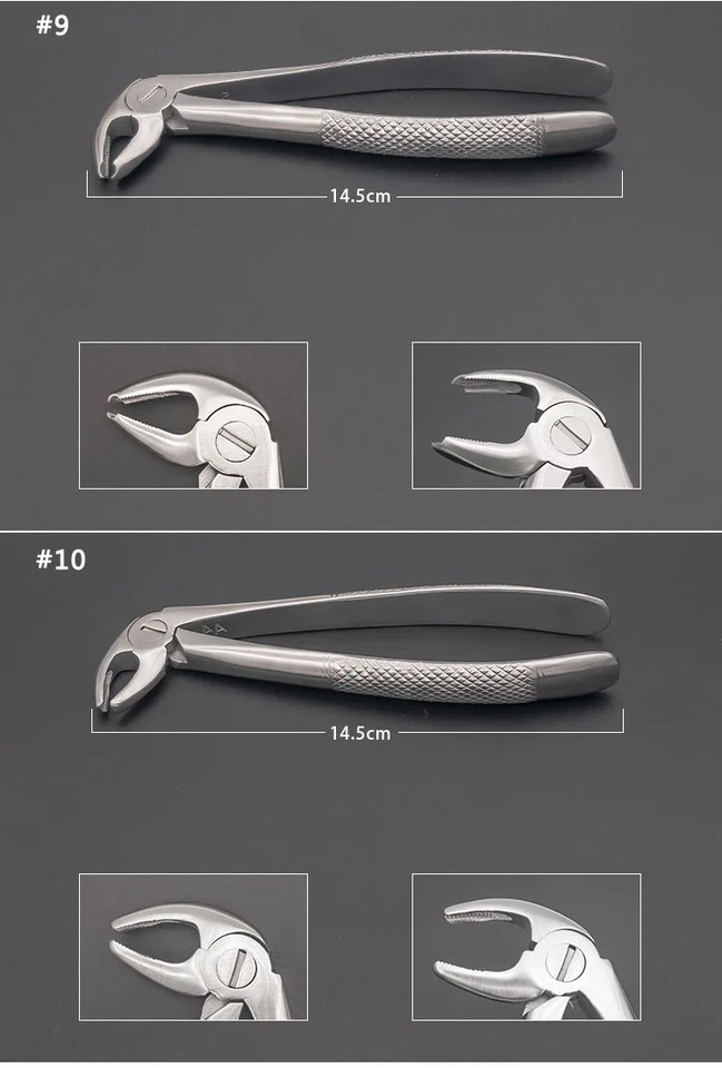7/10Pcs Adult Tooth Extracting Forceps Children Teeth Extraction Forcep ...