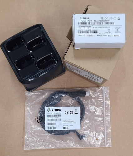 Zebra MC 93 4Slot Battery Charger for Zebra MC9300 includes power ...