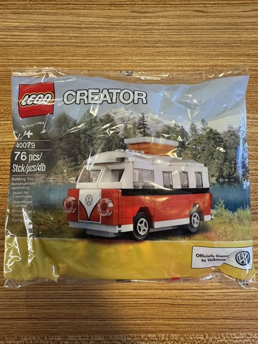 LEGO 40079 Creator MINI VOLKSWAGEN T1 CAMPER VAN 76 Pcs 2013 New ...