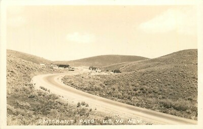 NEVADA EMIGRANT PASS U.S. HIGHWAY 40 NORTHERN ROUTE DOPS REAL PHOTO ...