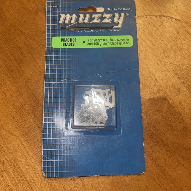 Muzzy Practice Blades for 90gr & 100gr 6pk for sale online | eBay