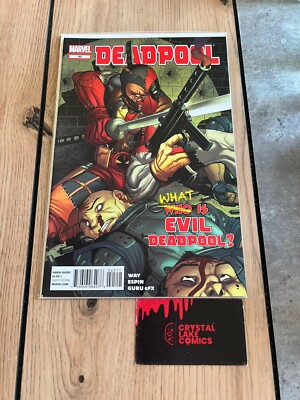 Deadpool #45 1st Evil Deadpool Main Cover 2008, Marvel Deadpool ...