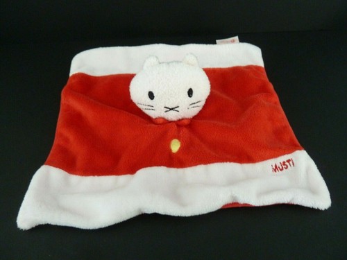 12. DOUDOU PLAT BENGY MUSTI CHAT HELLO KITTY ROUGE BLANC TTBE | eBay