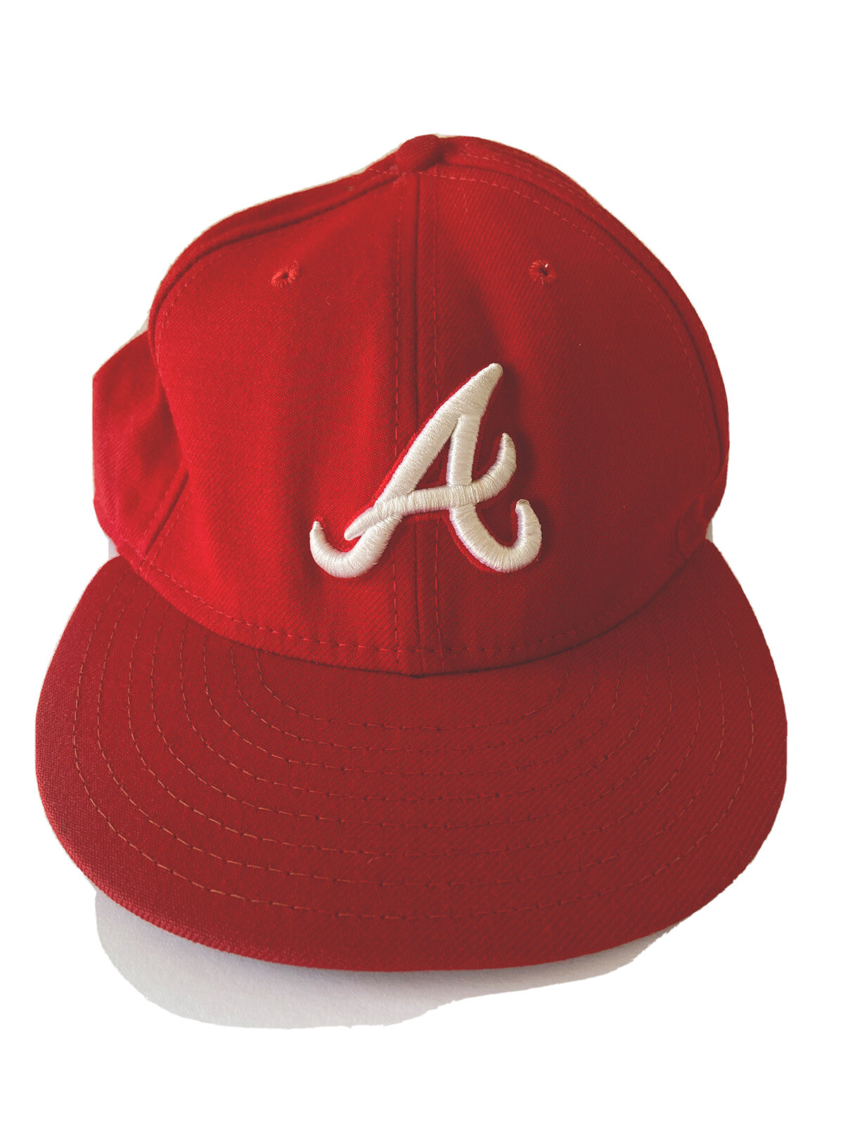 Atlanta Braves New Era 59fifty Fitted Mens Red Hat Si… - Gem