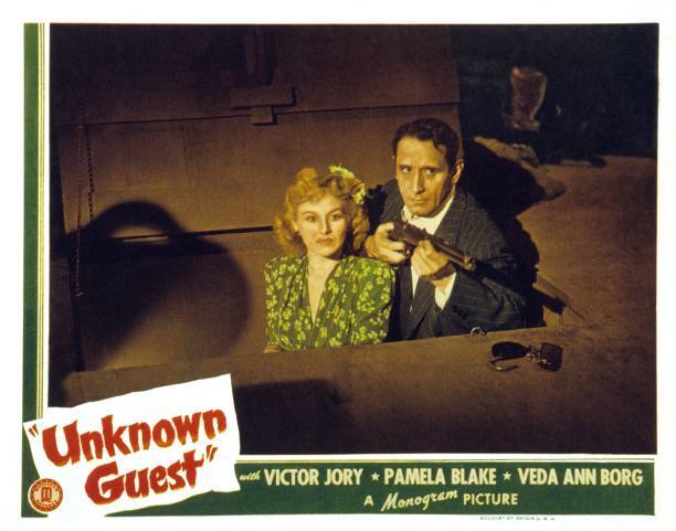 The Unknown Guest Lobby Card Pamela Blake Victor Jory 1943 Old Movie Photo | eBay