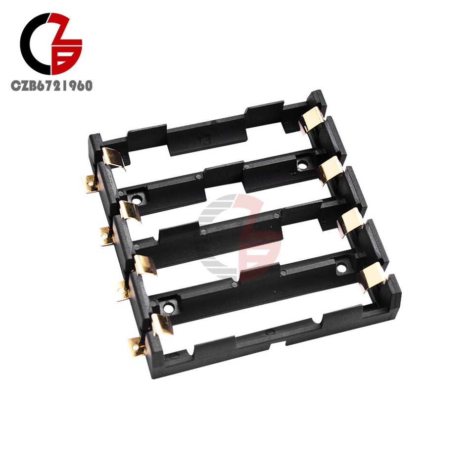 Battery Holder Storage Case Container SMT with Bronze Pins for 18650 ...