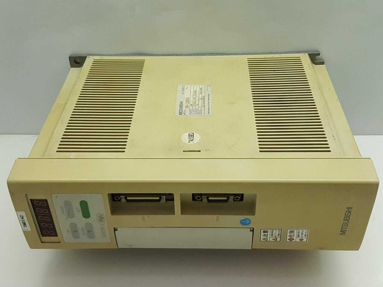 Mitsubishi MR-J200A AC Servo Drive Melservo-J 200A AC200V-230V | eBay