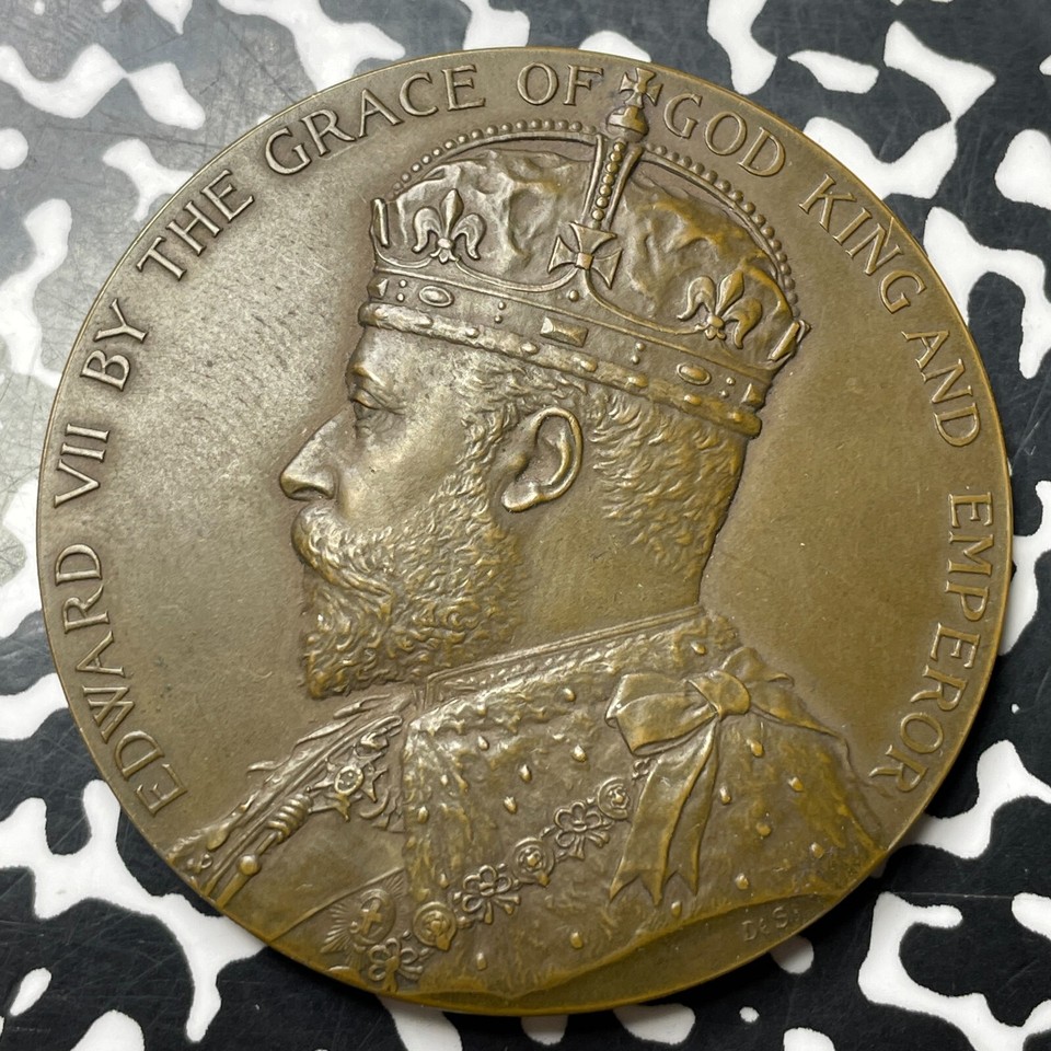 1908 G.B. Edward VII South Kensington Board Of Education Award Medal ...