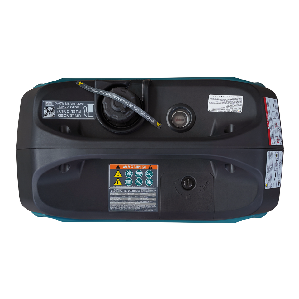 Könner & Söhnen German Portable Inverter Generator 2000Watt Super Quiet ...